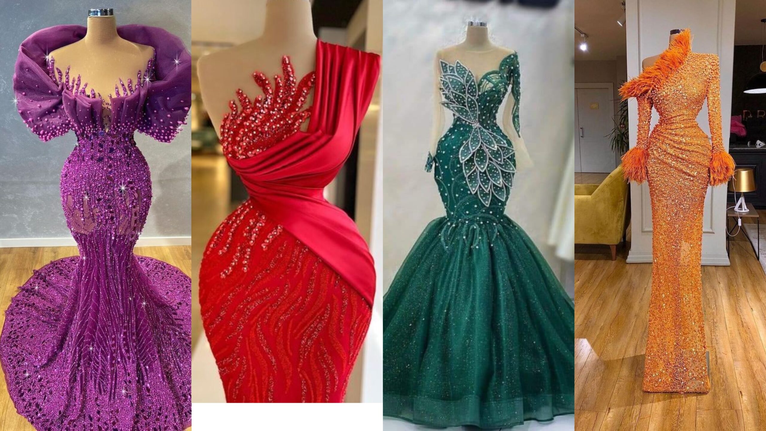 Amazing Bridal Second Dress Styles - Welcome to Oluwakemicrafts